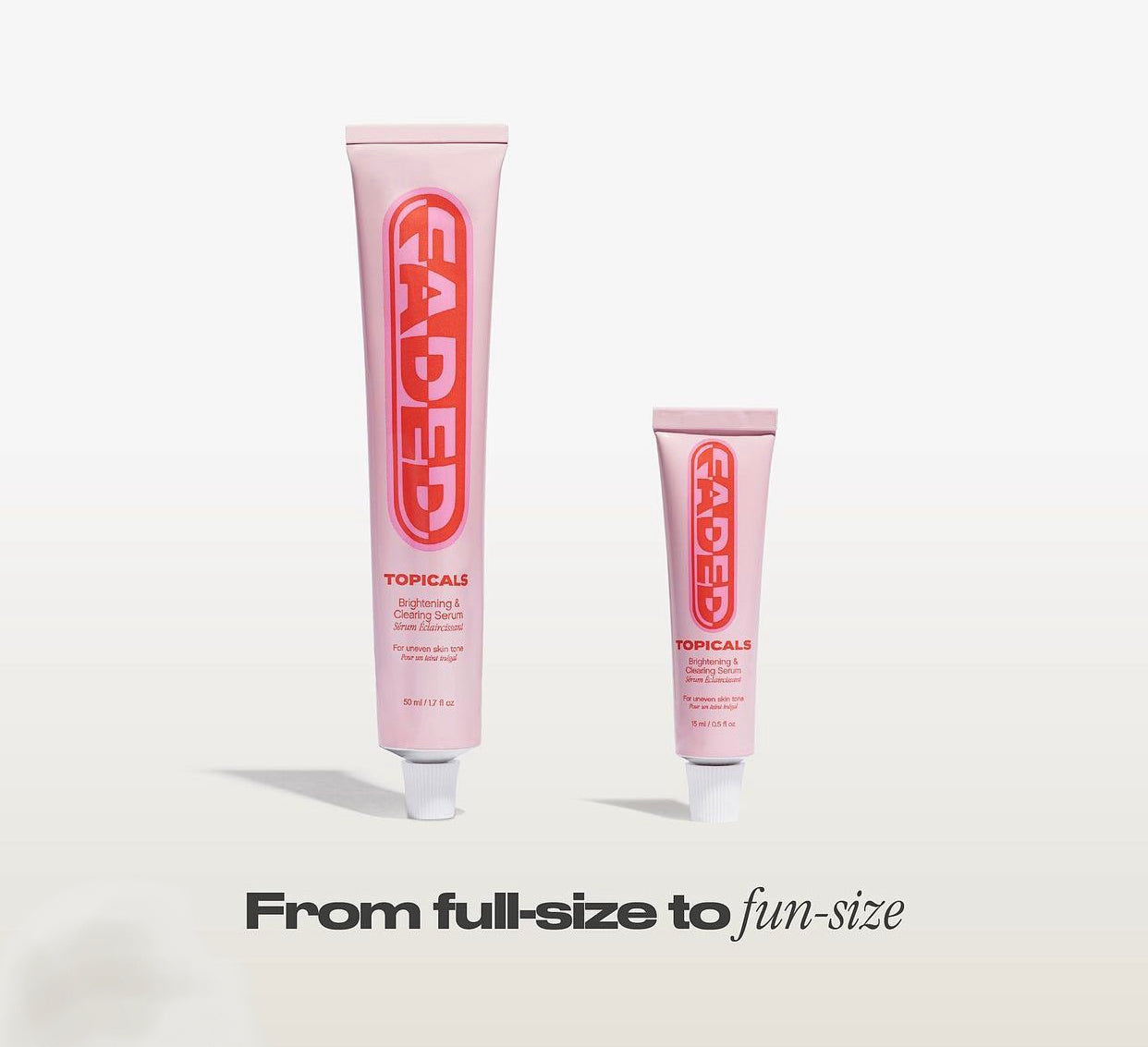 Topicals Faded Mini Brightening & Clearing Gel – thebeautyespacio